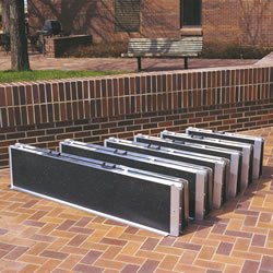 Singlefold Ramp PVI Folding Aluminum