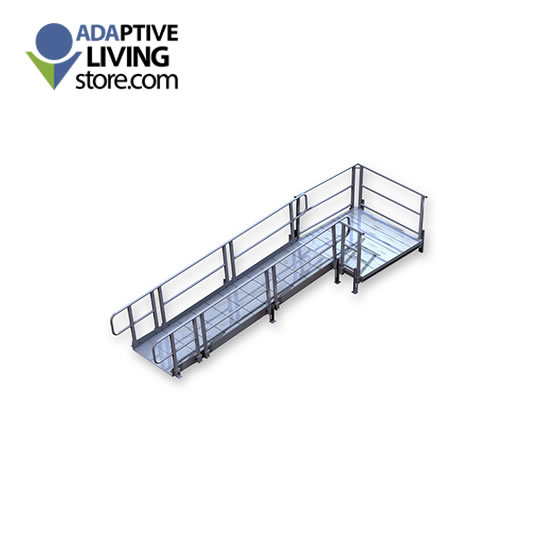 PVI Aluminum Modular XP Ramp to Turn Platform Kit 6