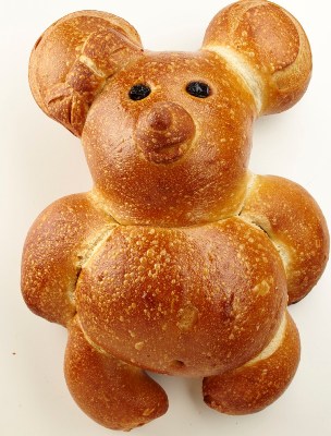 Sourdough Bread Teddy Bear #767 (2) – Boudin Bakery Online Store