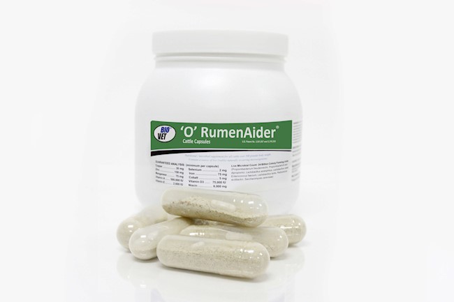 ‘O’ RumenAider® Cattle Capsules – Bio-Vet Inc. Online Store