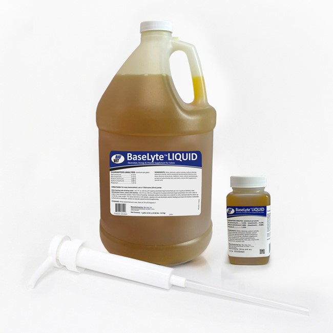 BaseLyte™ Liquid Calf Electrolyte – Bio-Vet Inc. Online Store