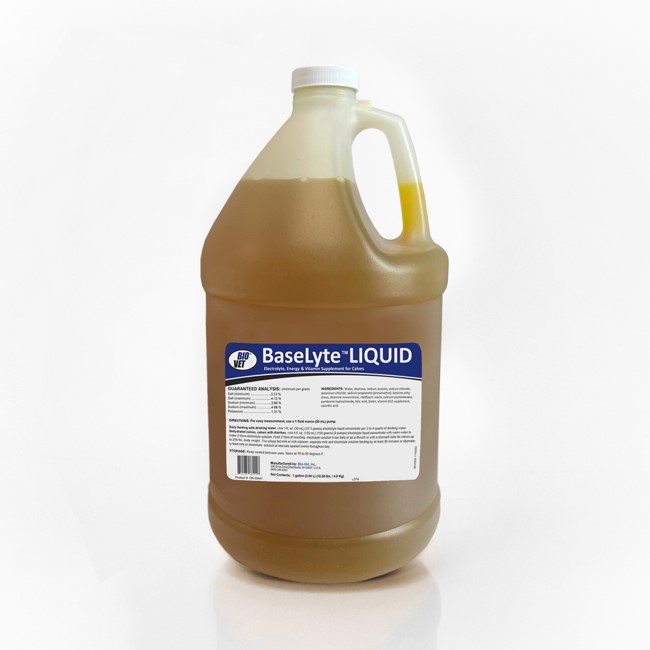 BaseLyte™ Liquid Calf Electrolyte – Bio-Vet Inc. Online Store