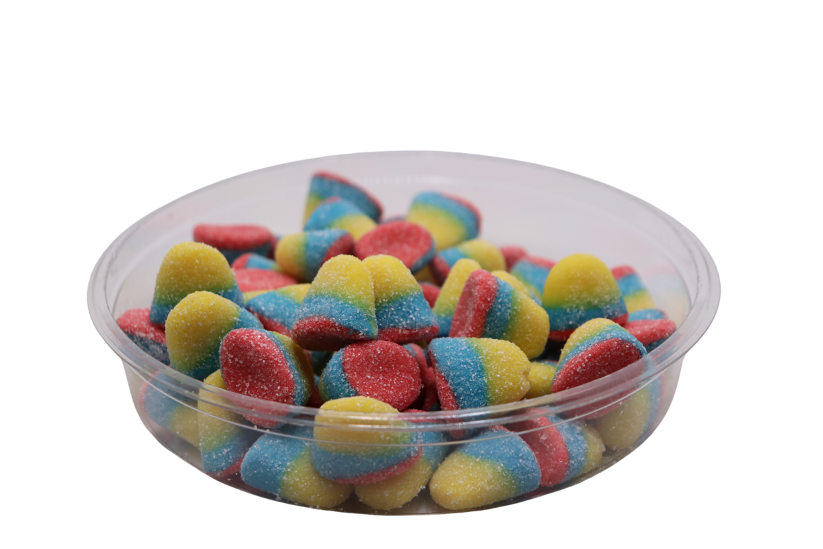 SOUR GUMMI TROPICAL DROPS