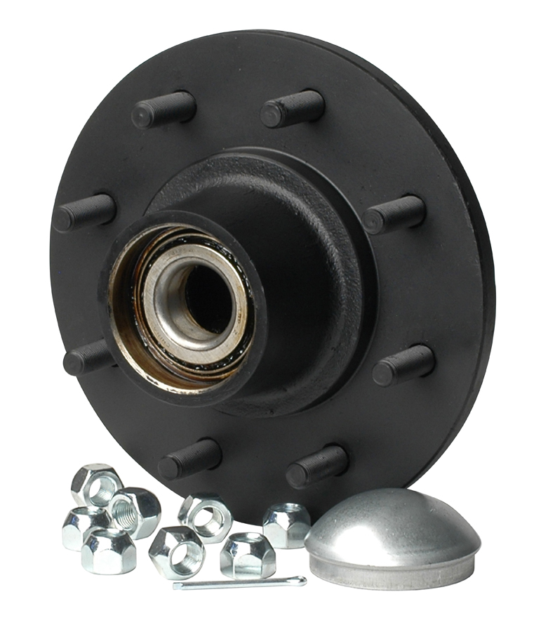 Trailer Hub Kit Tapered Spindle, 8x6.5" Stud 3500 Lb Capacity – CE ...