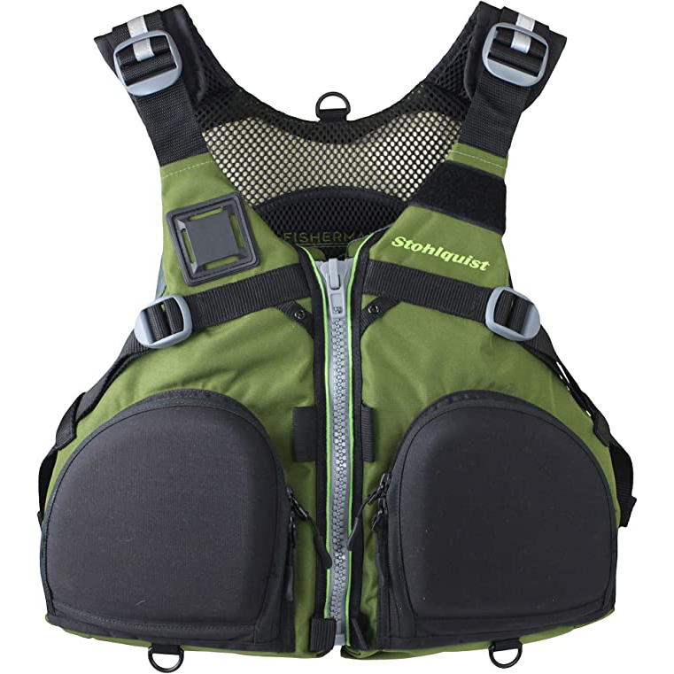 Stohlquist Fisherman | Fishing Life Jacket | Clavey Paddlesports