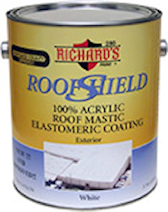 Richard's - 100% Acrylic Roof Mastic - Elastomeric Coating - Duval ...