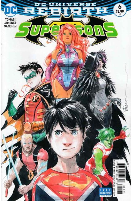 Back Issues Dc Backissues Super Sons 2017 Dc Rebirth