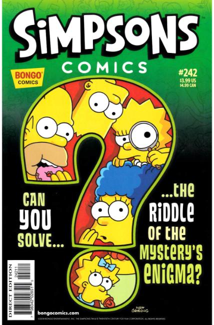 Back Issues / Bongo BackIssues / Simpsons Comics (1993 Bongo ...