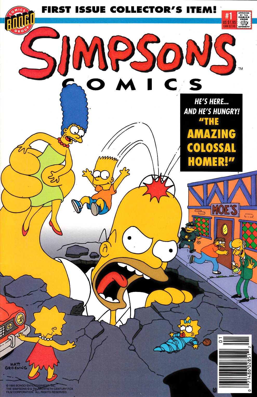 Back Issues / Bongo BackIssues / Simpsons Comics (1993 Bongo ...