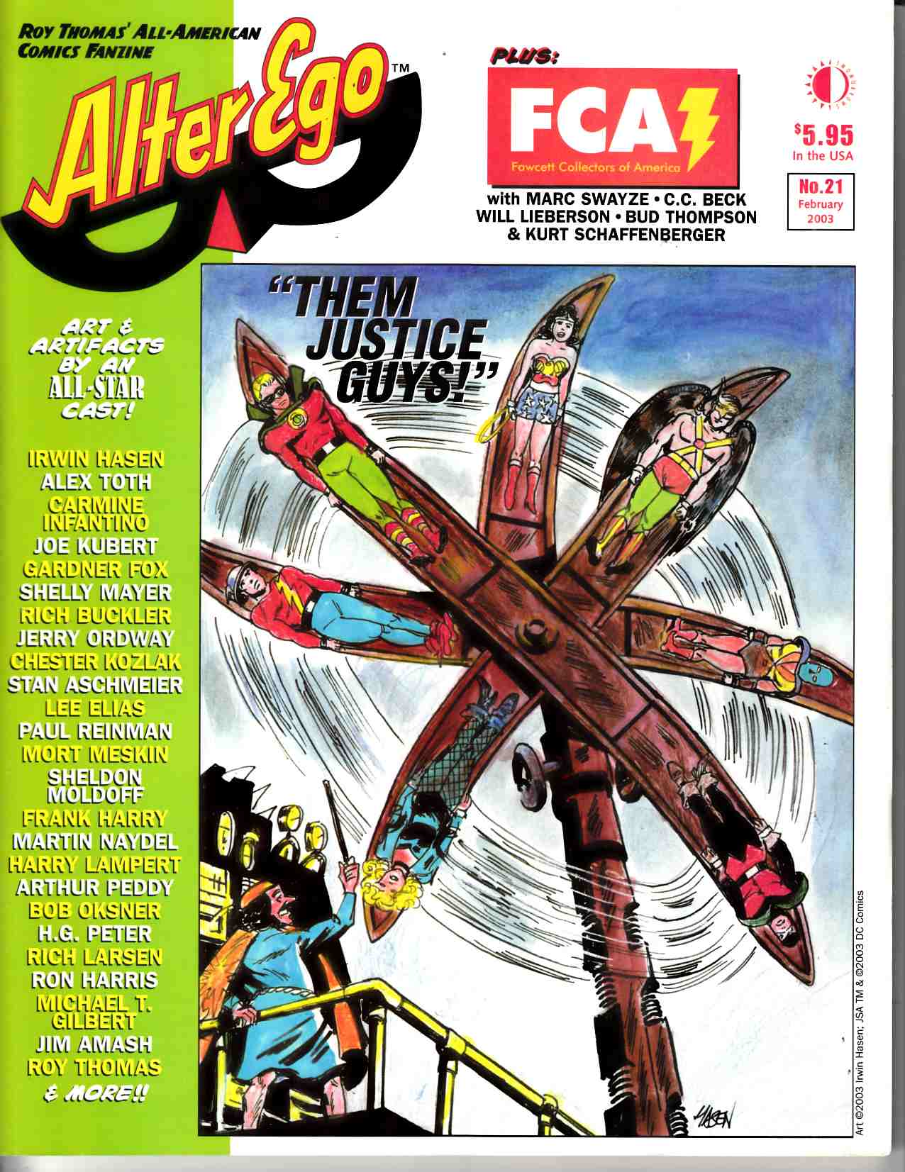 Back Issues / Magazines BackIssues / Alter Ego Magazine (1999 ...