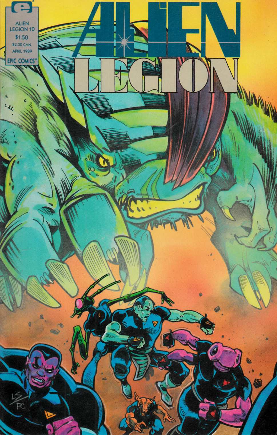 Back Issues / Marvel BackIssues / Alien Legion (1987 Marvel ...