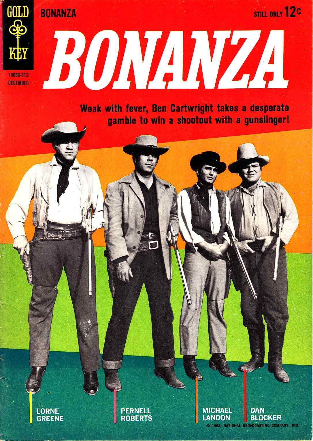 Back Issues / Gold Key Back Issues / Bonanza (1962 Gold Key ...