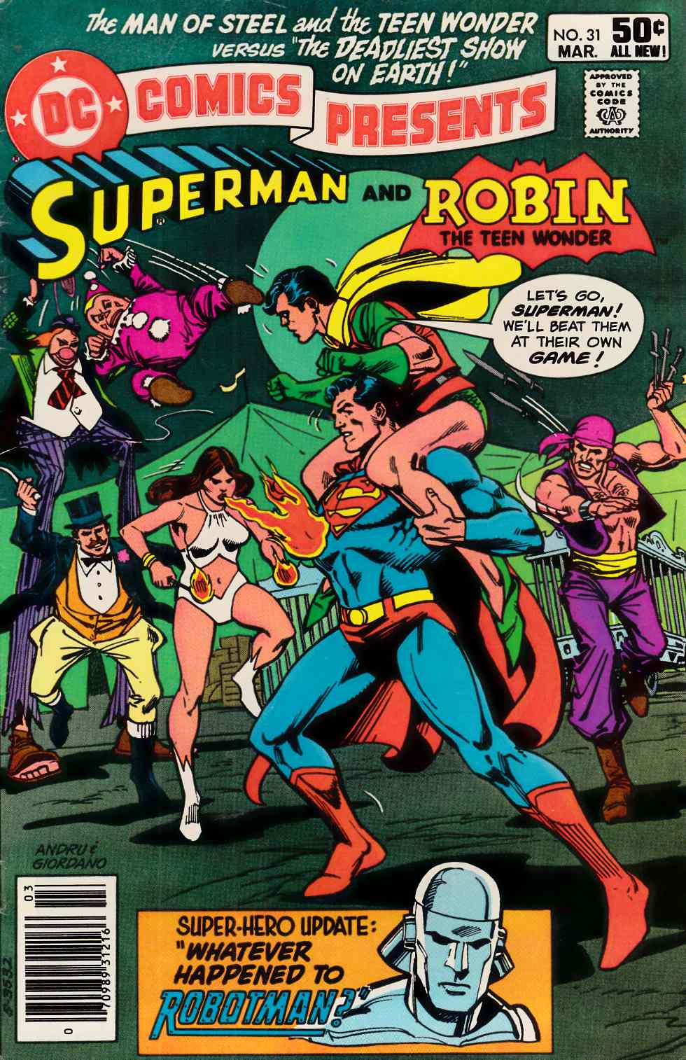 Back Issues / DC BackIssues / DC Comics Presents (1978 DC ...