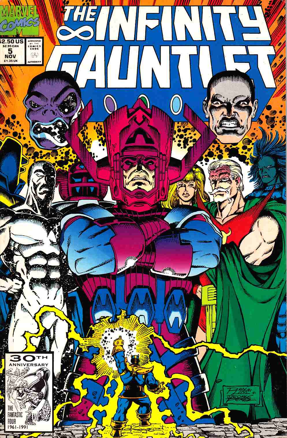 Back Issues / Marvel BackIssues / Infinity Gauntlet (1991 Marvel ...