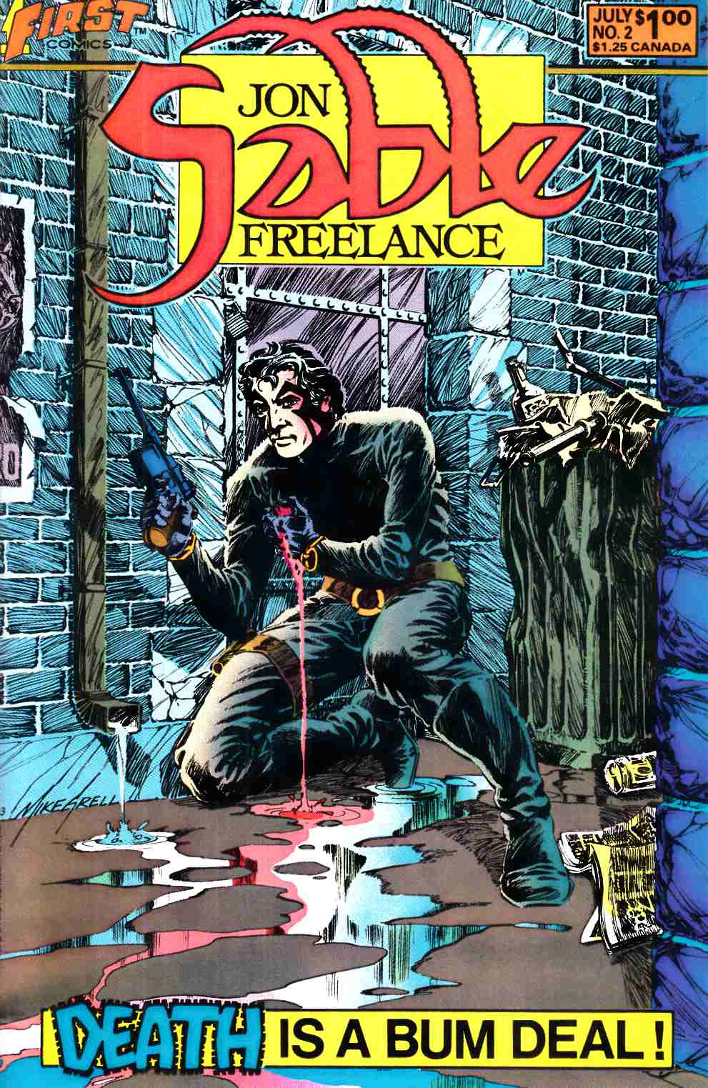 Jon Sable Freelance #2 Very Fine (8.0) [First Comic] – Dreamlandcomics ...