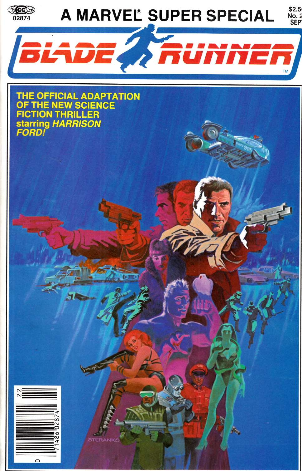 Marvel Comics Super Special #22 Blade Runner Fine (6.0) [Marvel Comic ...