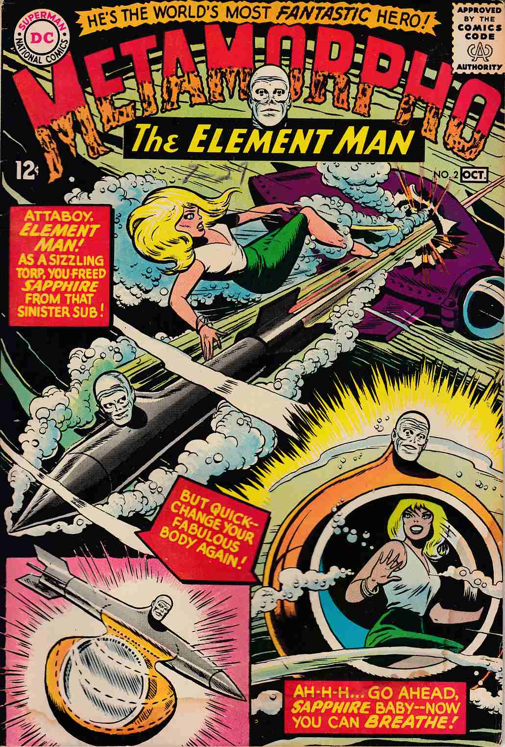 Back Issues / DC BackIssues / Metamorpho (1965 DC) – Dreamlandcomics ...