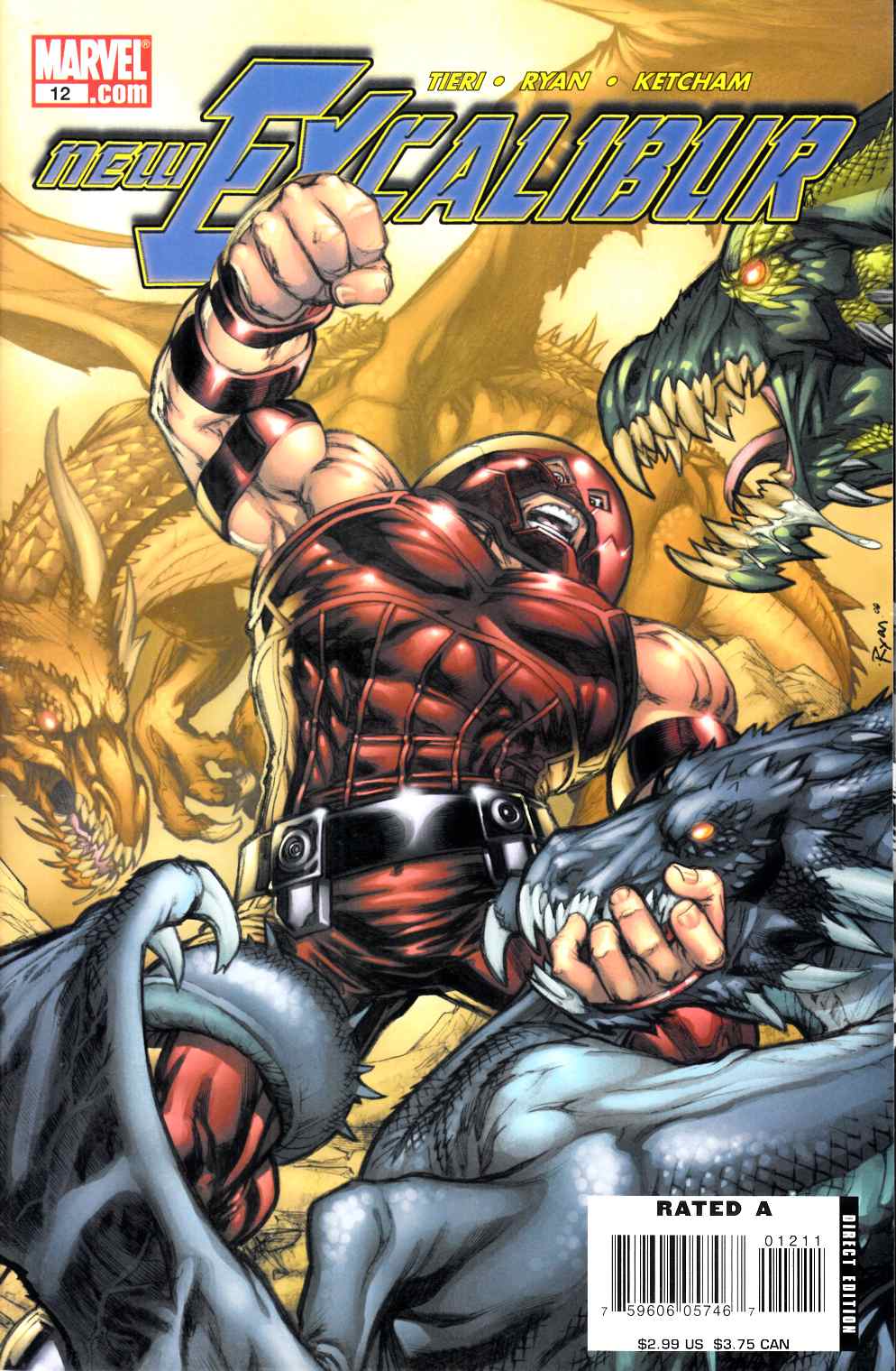 New Excalibur #12 Very Fine (8.0) [Marvel Comic] – Dreamlandcomics.com ...