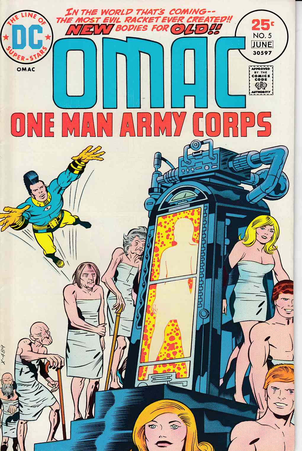 Back Issues / DC BackIssues / Omac (1974 DC) – Dreamlandcomics.com ...