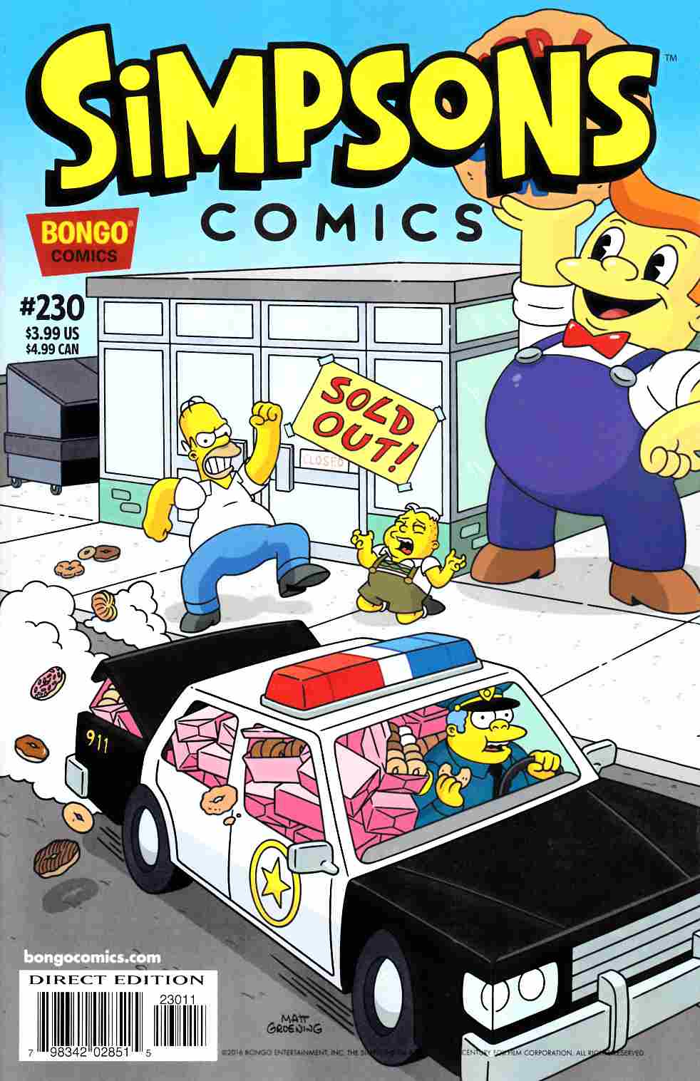 Back Issues / Bongo BackIssues / Simpsons Comics (1993 Bongo ...