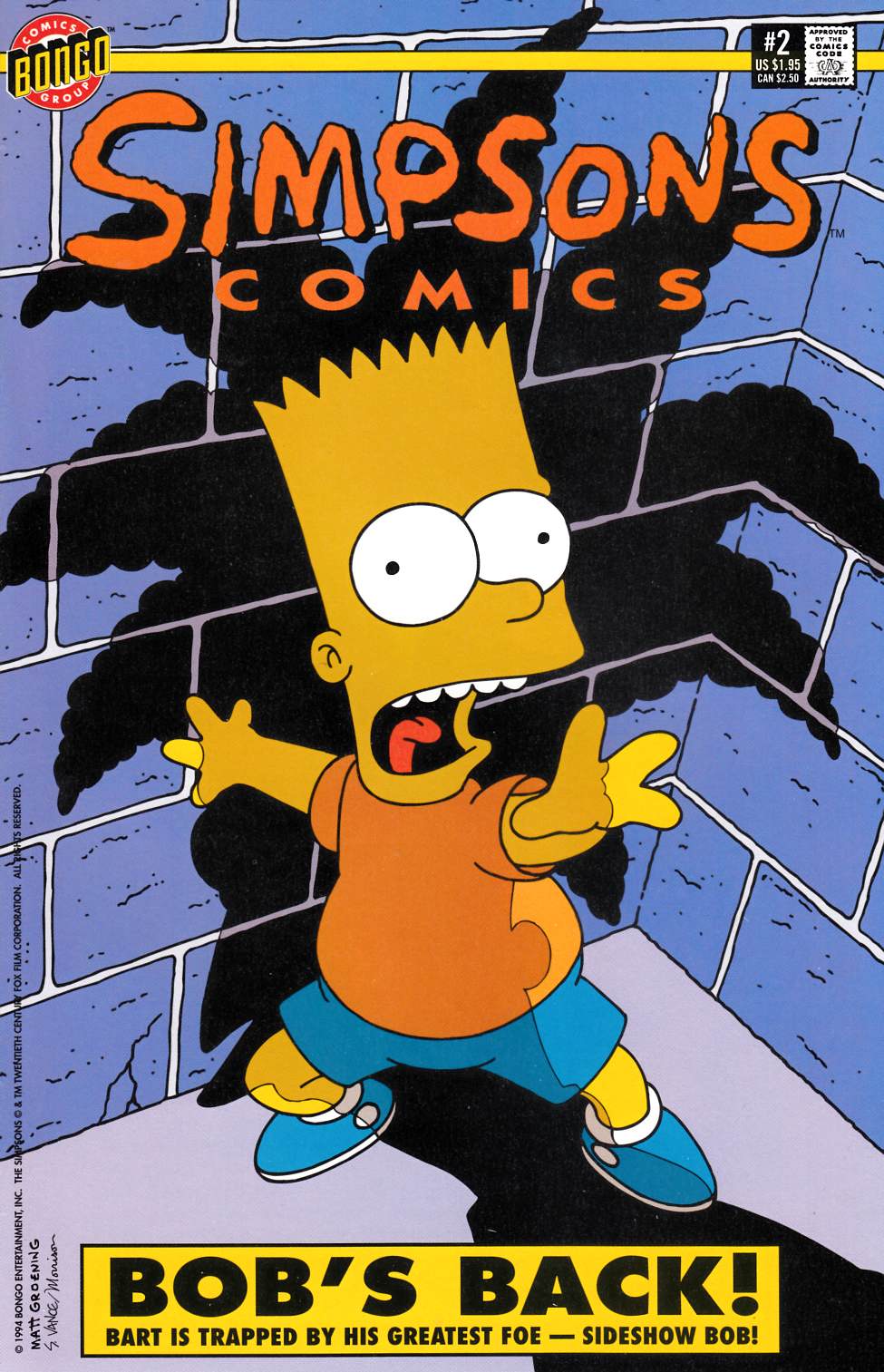 Back Issues / Bongo BackIssues / Simpsons Comics (1993 Bongo) – Dreamlandcomics.com Online Store