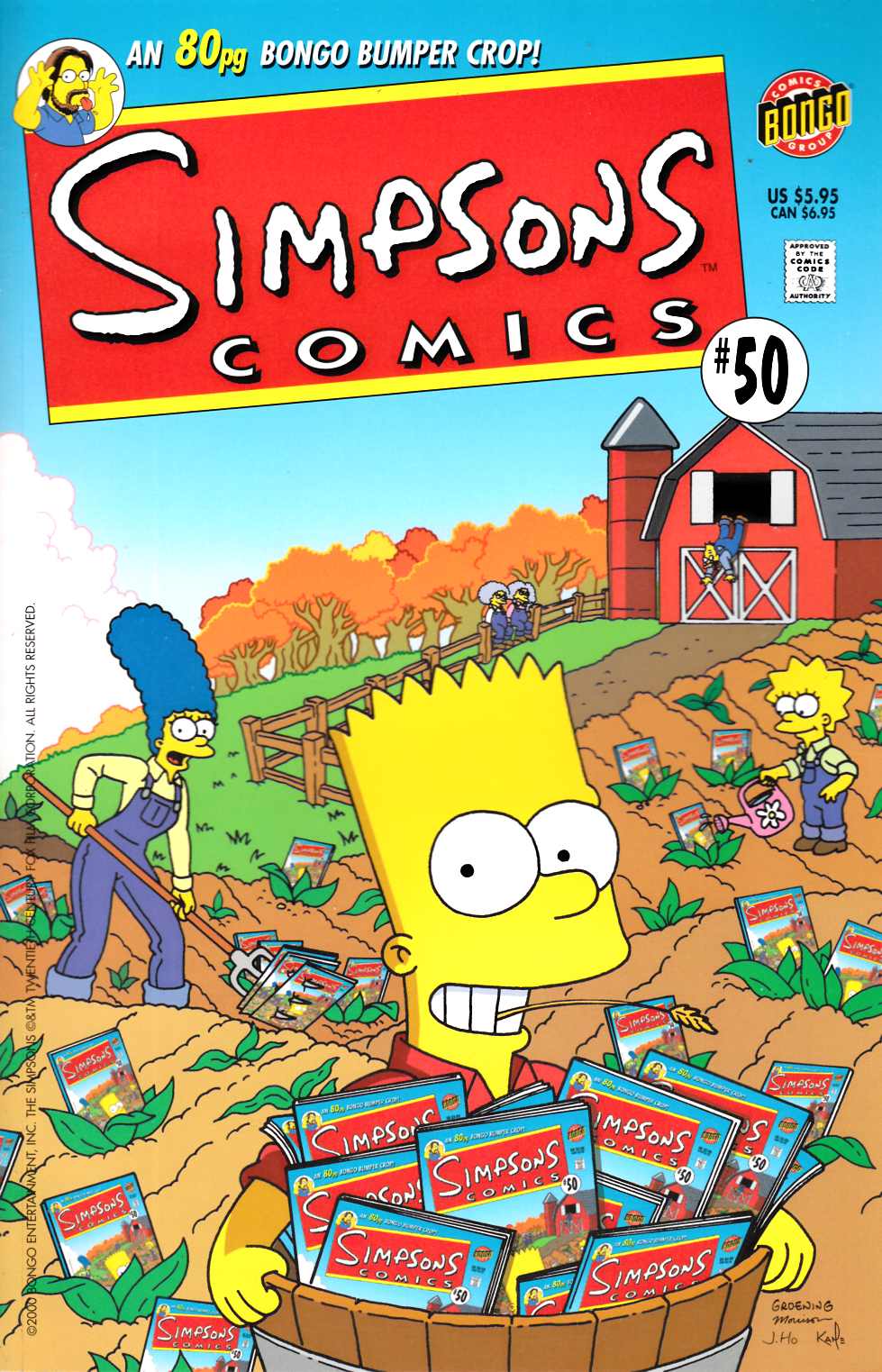 Back Issues / Bongo BackIssues / Simpsons Comics (1993 Bongo ...
