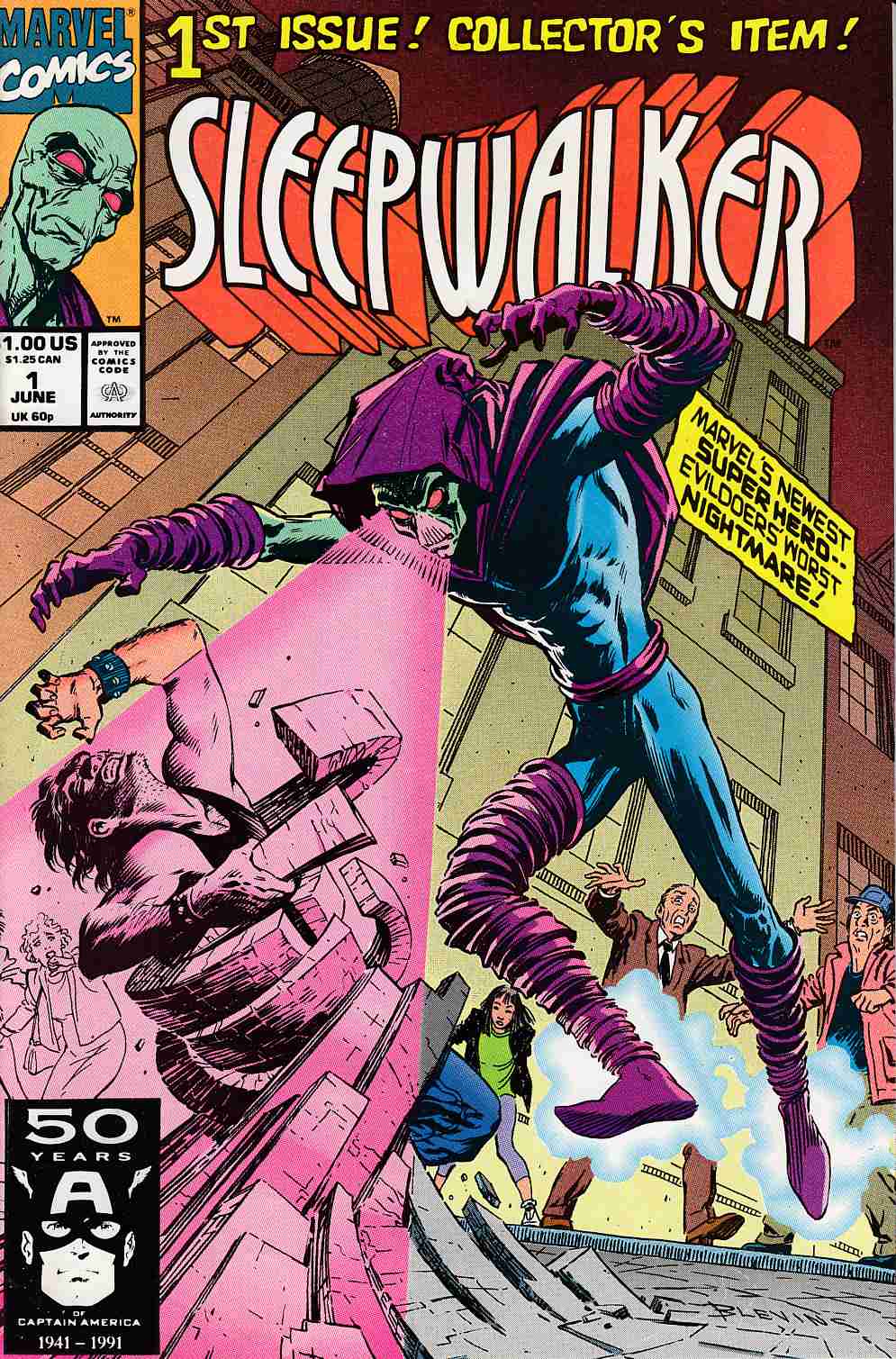 Back Issues / Marvel BackIssues / Sleepwalker (1991 Marvel ...