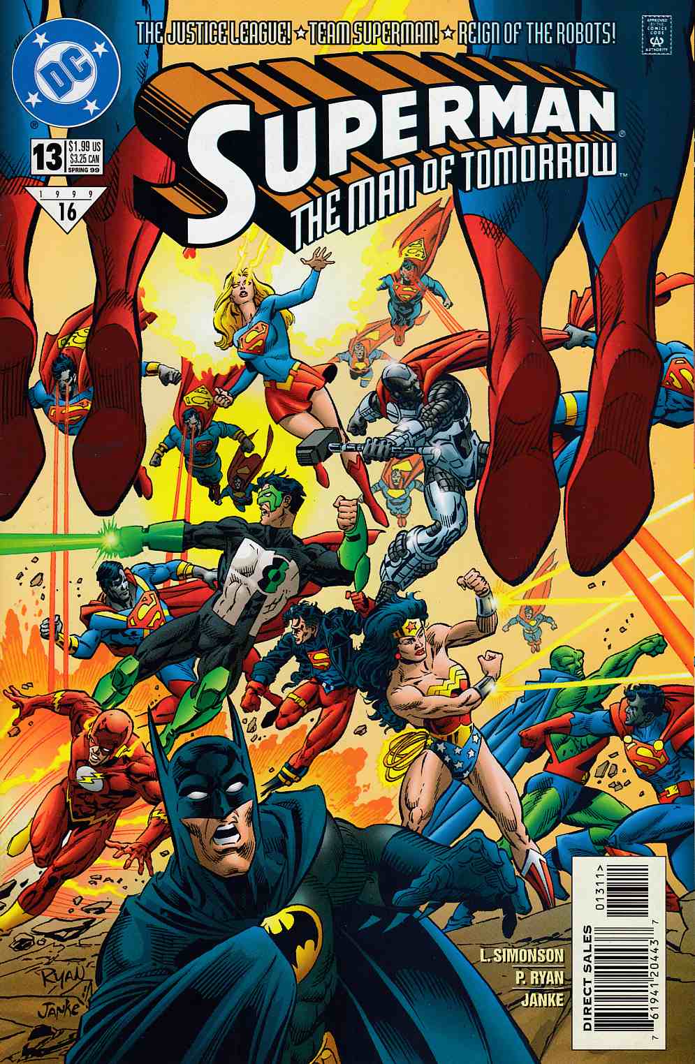 Back Issues / DC BackIssues / Superman The Man of Tomorrow (1995 DC ...