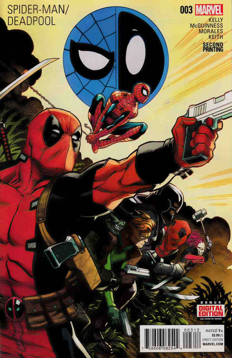 Spider-Man Deadpool #3 Second Printing Near Mint (9.4) [Marvel Comic ...