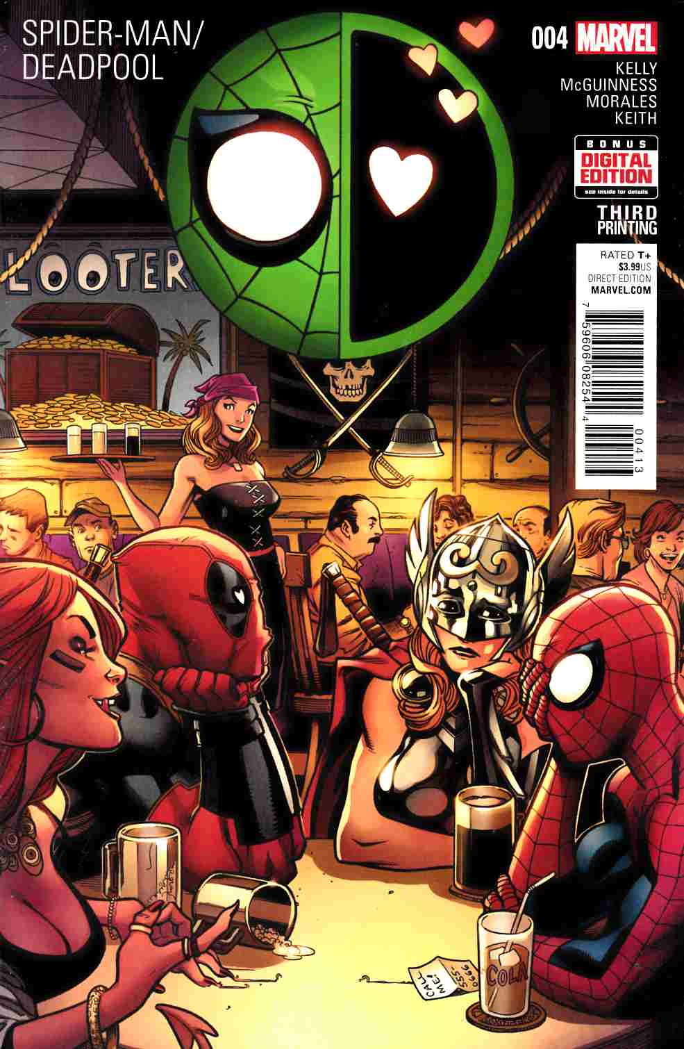 Spider-Man Deadpool #4 Third Printing Near Mint (9.4) [Marvel Comic ...