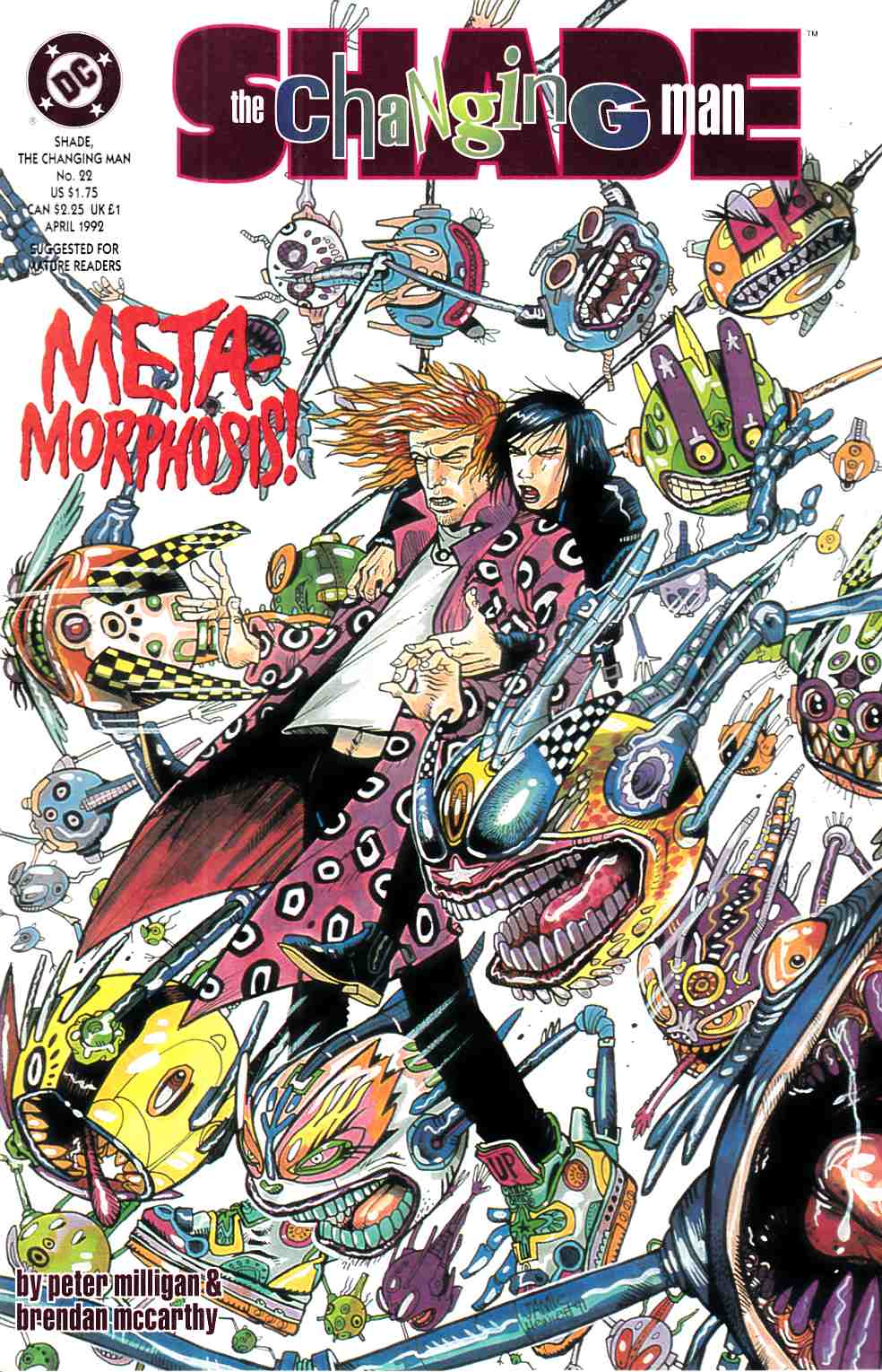 Back Issues / DC BackIssues / Shade the Changing Man (1990 DC ...