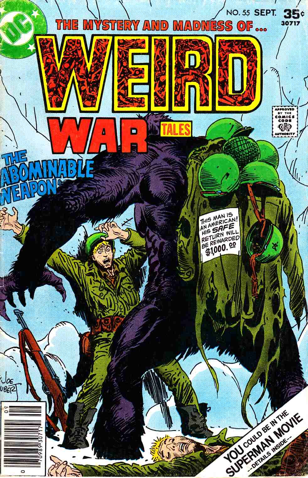 Back Issues / DC BackIssues / Weird War Tales (1972 DC ...