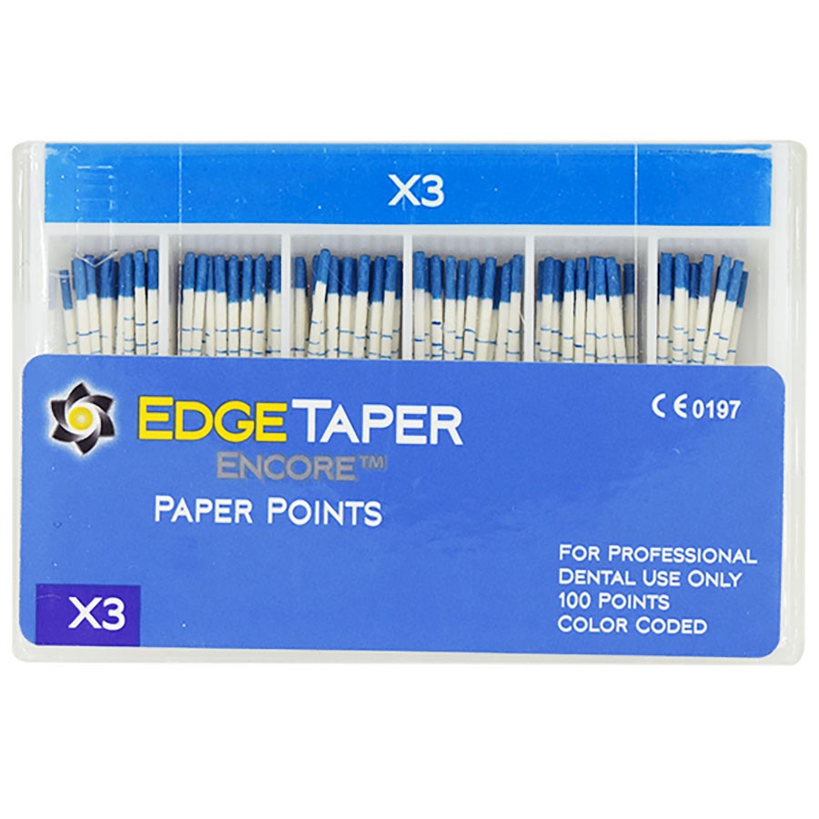EdgeTaper Encore™ Paper Points Our paper points come, in all the ...