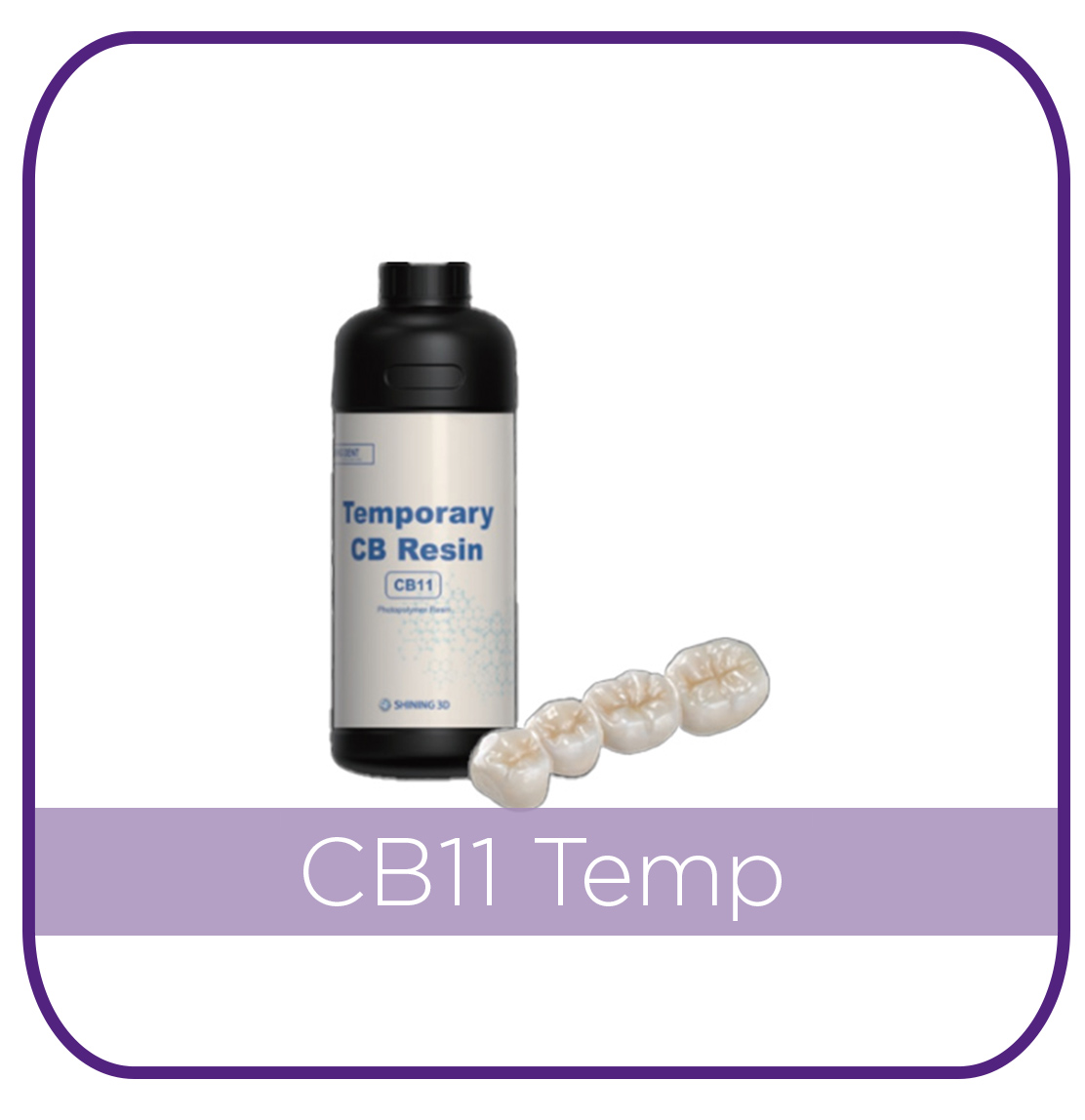 CB11 Temp Resin - Shining 3D Dental
