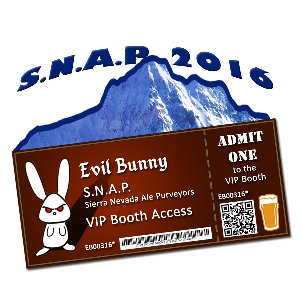 SNAP 2016 VIP Booth – Evil Bunny Brewing Online Store