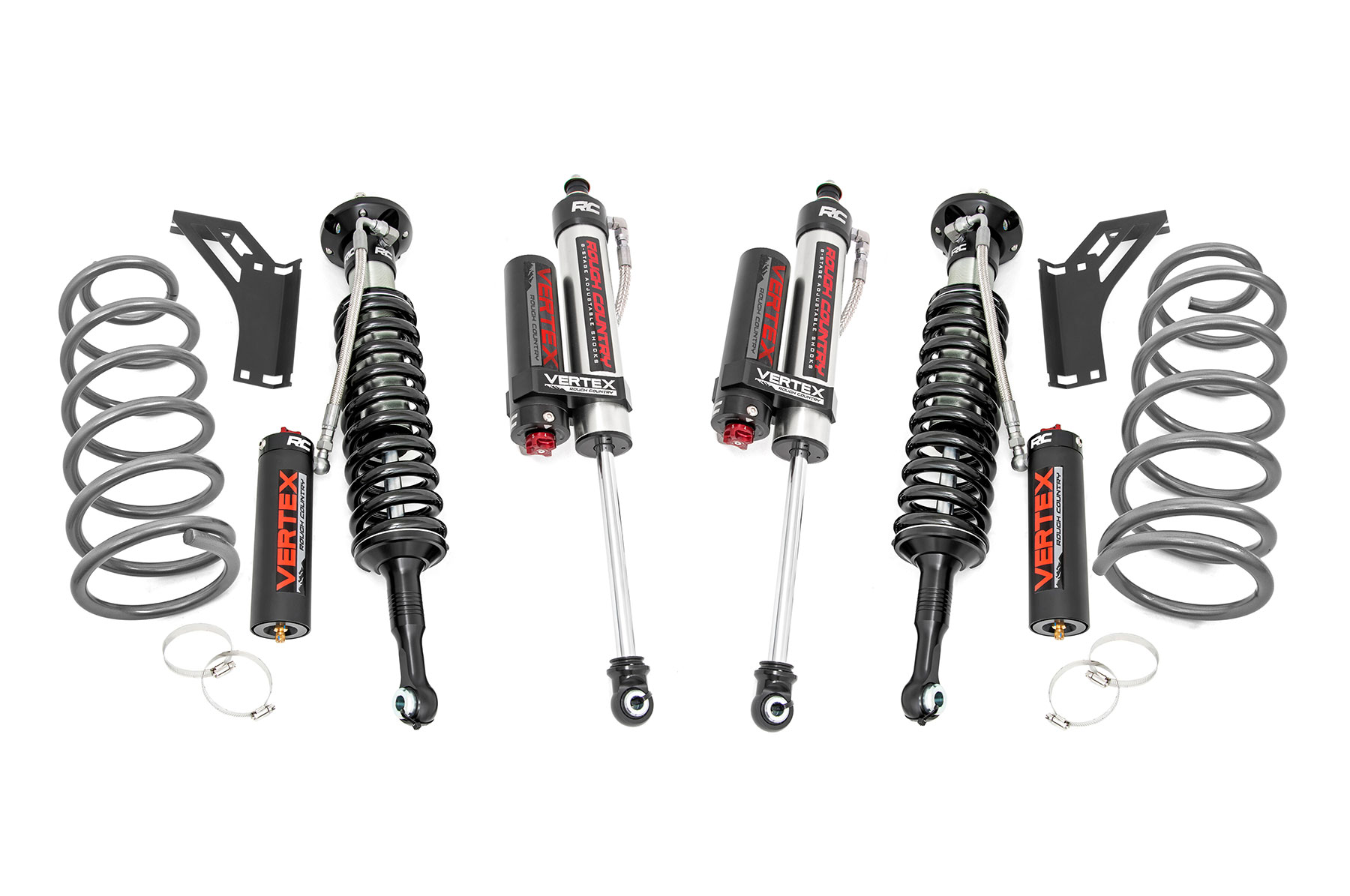 Rough Country 3" Suspension Lift Kit Vertex For Toyota 4Runner 4WD 2010 ...