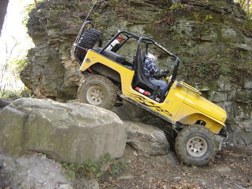 Jeep Wrangler CJ5/CJ7/Scrambler 4" Lift Kit 1976-1986