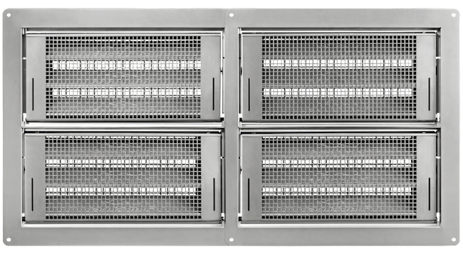 2x2 Dual-Function Smart Vent Multi-Frame Unit – Floodproofing.com ...