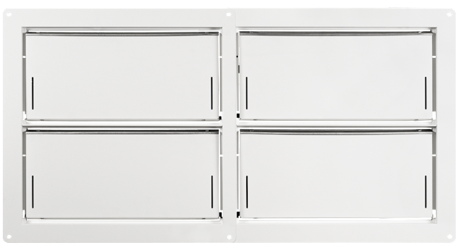 2x2 Insulated Flood Vent Multi-frame Unit – Floodproofing.com Online Store