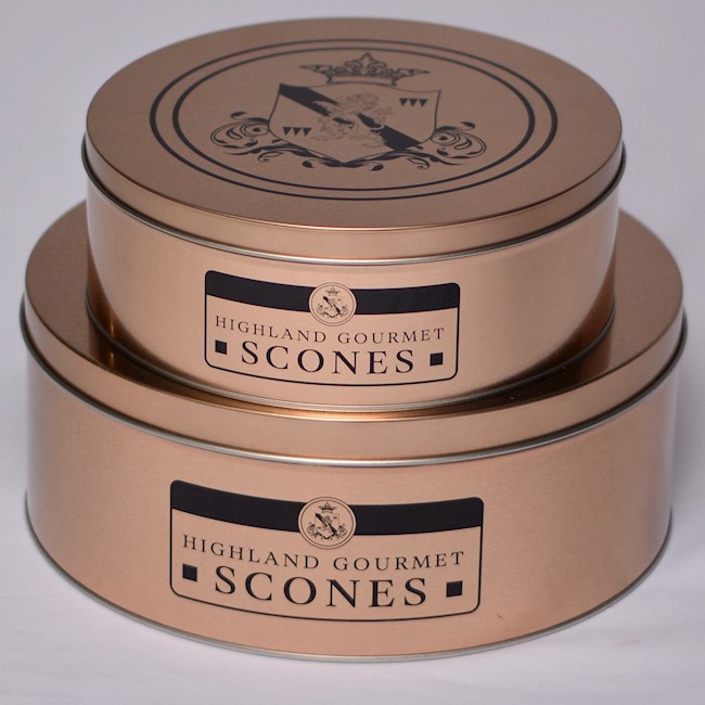 Lemon Blueberry Tin of Scones for Shipment