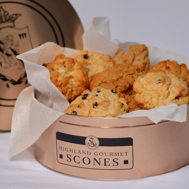 Build Your Own Assortment Tin of Scones for Shipment