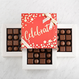 Milk Chocolate | Three Layer Box | Holl's Handcrafted Swiss Chocolate