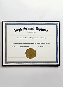 High School Diploma & Case | Graduation Supplies | HSLDA Store