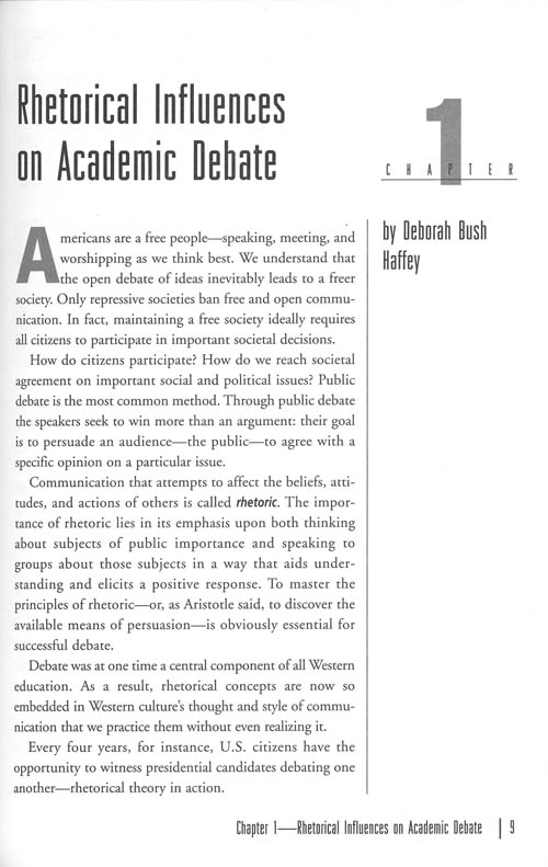 Argumentation and Debate: Taking the Next Step Textbook | Books ...