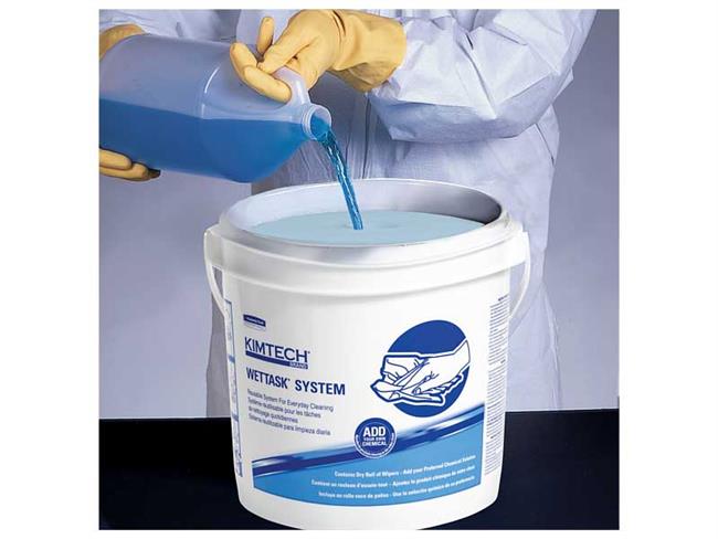 KimTech Wettask Wipers for Disinfectants and Sanitizers