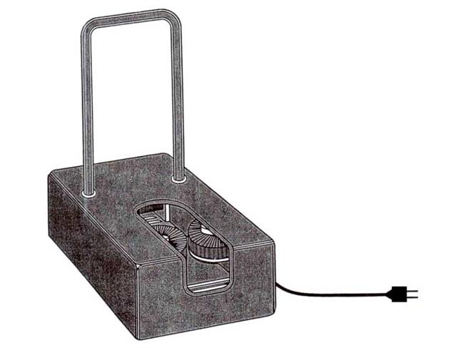 Motorized Shoe Cleaner with Vacuum Motor, Rotating Brushes and HEPA Filter