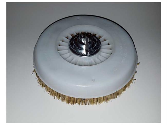 Motorized Shoe Cleaner with Vacuum Motor, Rotating Brushes and HEPA Filter