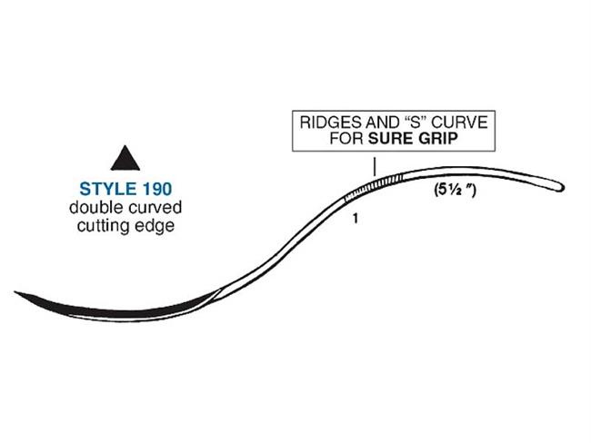 Double Curved Cutting Edge Post Mortem Suture Needles