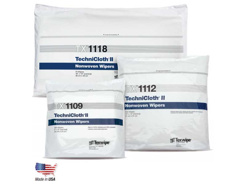 TechniCloth II Dry Cleanroom Wipers