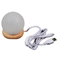 Himalayan Salt Crystal Mini Lamp with USB PLug for Computer Desk Lamp